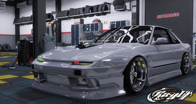 [No Logos] 1990 240sx s13 Vs Kfs Rims – HuryStore