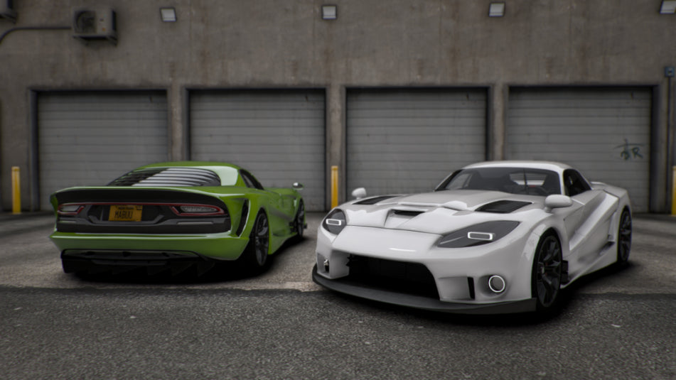Dodge Viper Abflug The Kyza – HuryStore