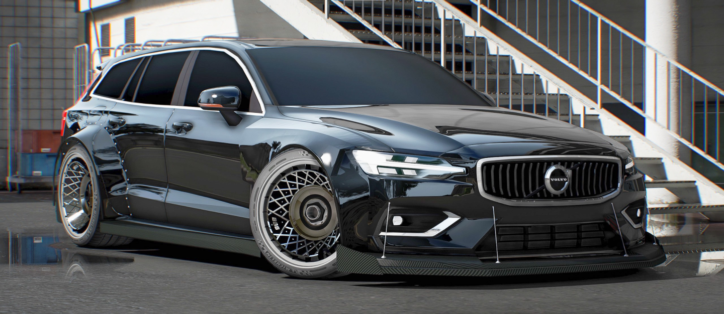 Volvo V60 T6 Widebody Custom – HuryStore